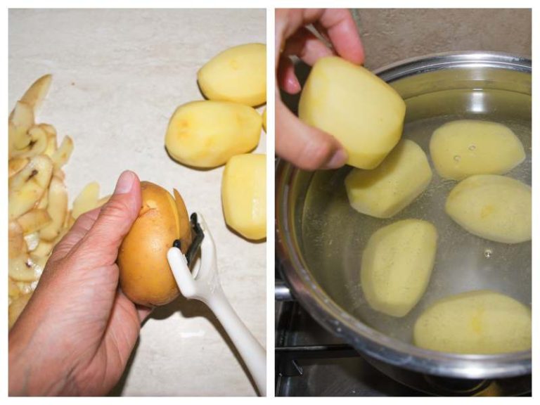 Potato Fans with Herb Butter (Italian Recipe) - Recipes from Italy