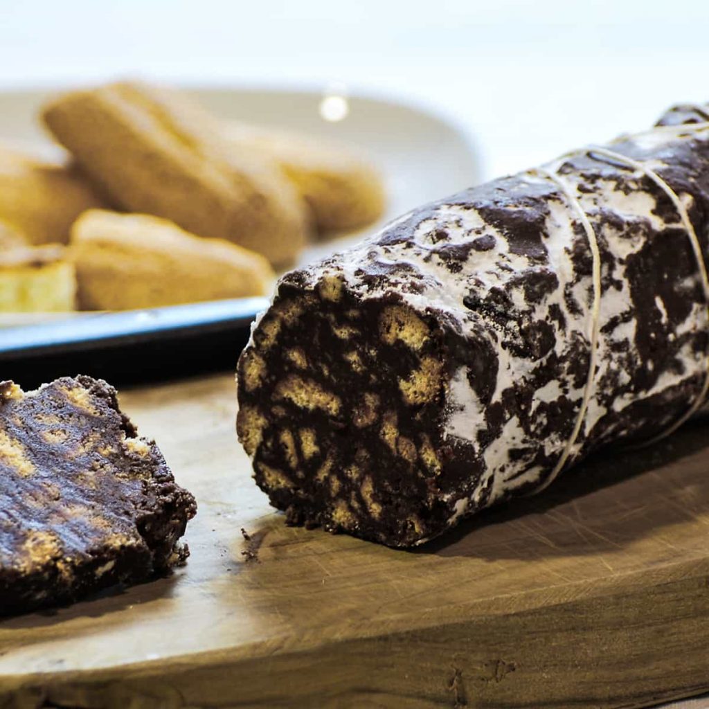 Salame di Cioccolato (Traditional Italian Chocolate Salami) - Recipes ...