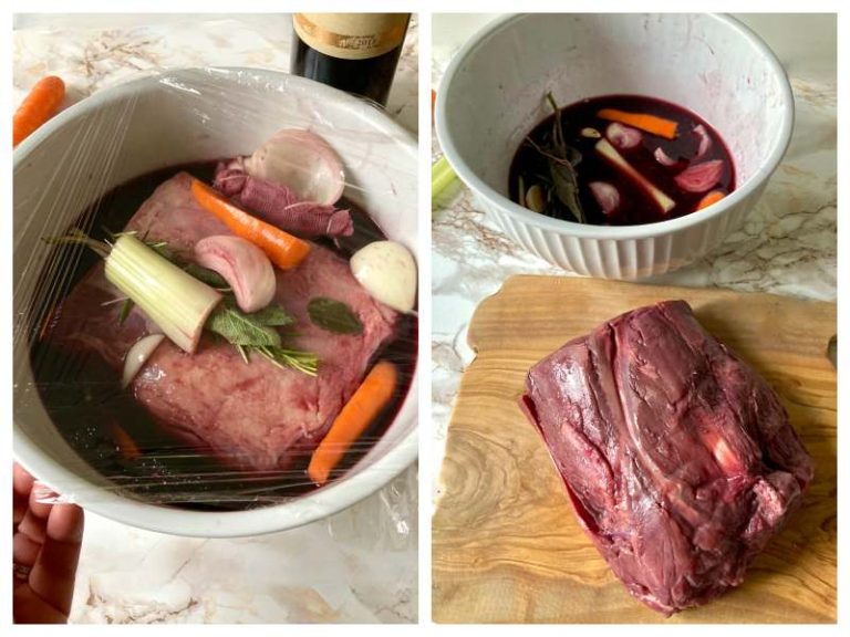 Brasato al Barolo (Italian Beef Stew With Barolo Wine) - Recipes from Italy