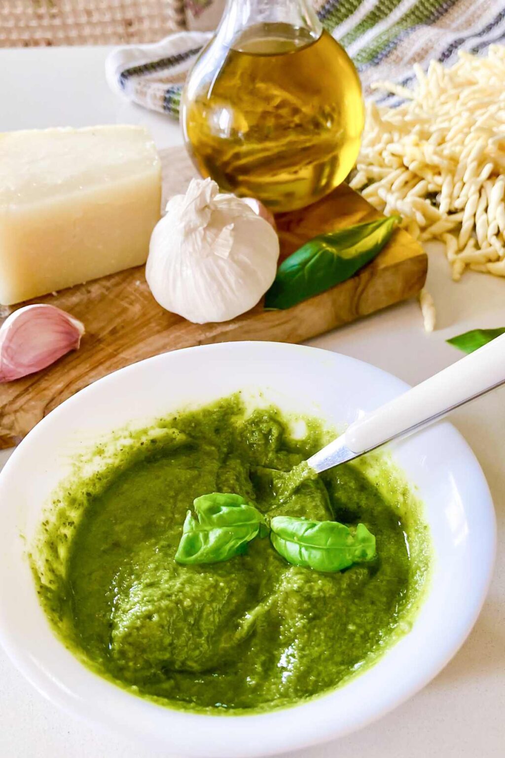 Pesto alla Genovese (Authentic Italian Basil Pesto Recipe) - Recipes ...