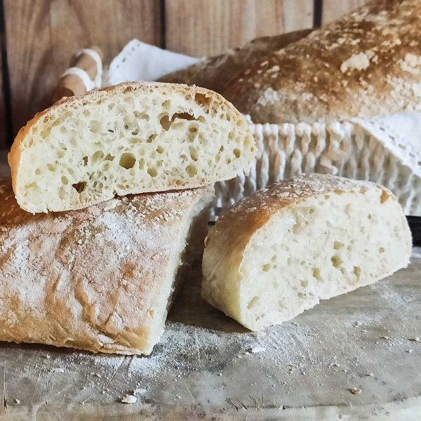 Homemade Crusty Italian Bread Recipe - Recipes from Italy