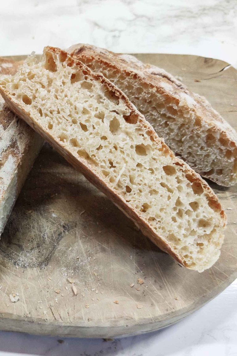 Homemade Crusty Italian Bread Recipe - Recipes from Italy