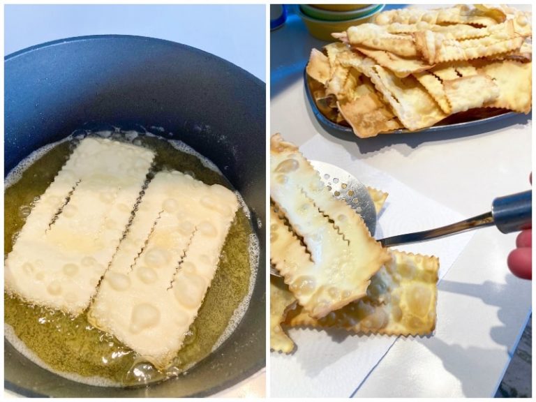 Chiacchiere Recipe (Italian Carnival Fried Cookies) - Recipes from Italy