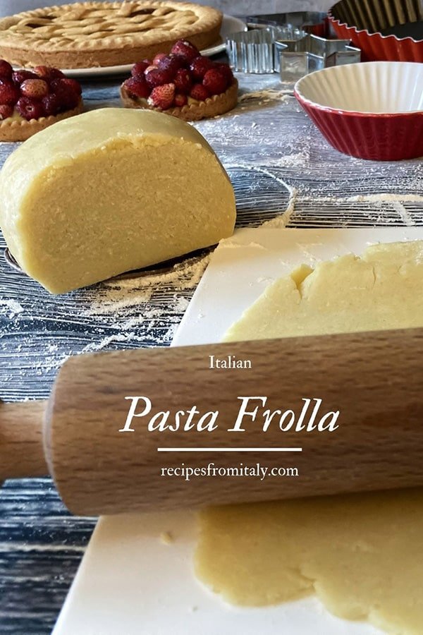 Pasta Frolla Recipe | Italian Sweet Shortcrust Pastry - Recipes from Italy