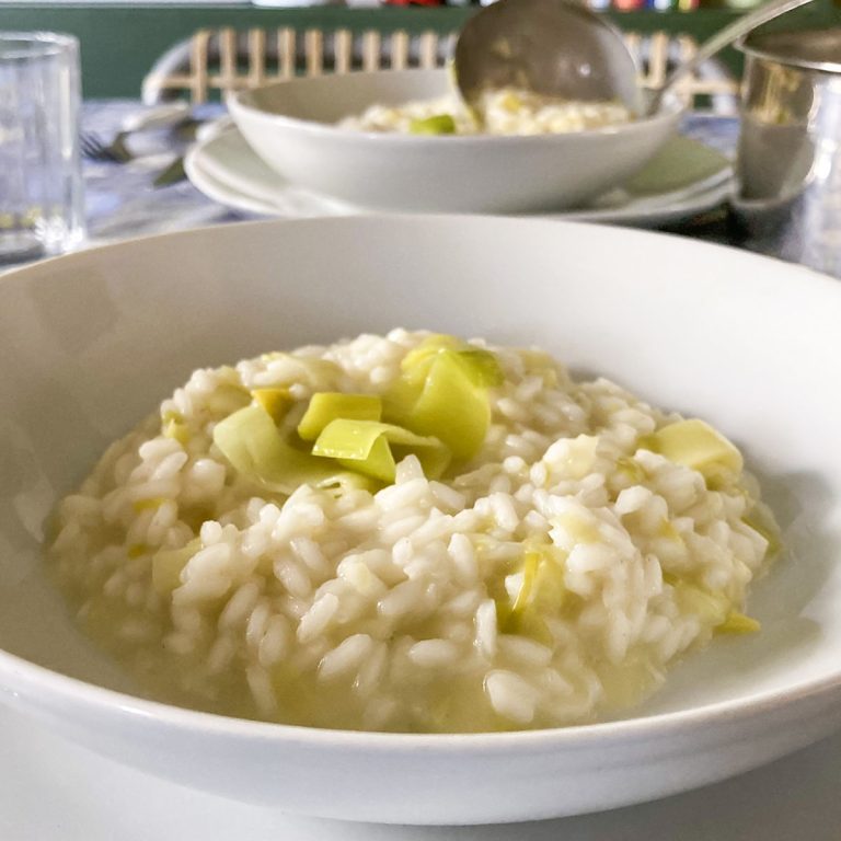 Leek Risotto Recipe - Recipes from Italy