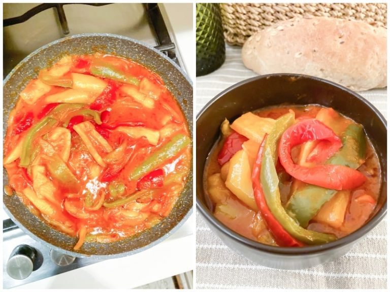 Peperonata Recipe (Italian Bell Pepper Stew) - Recipes from Italy
