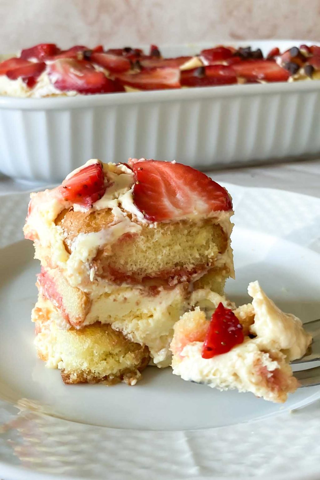 Strawberry Tiramisu Recipe - Recipes from Italy