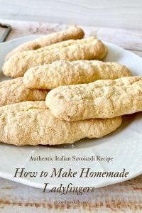 Homemade Ladyfingers (Authentic Savoiardi Recipe) - Recipes from Italy