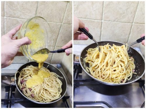 Traditional Italian Spaghetti Carbonara - Recipes from Italy