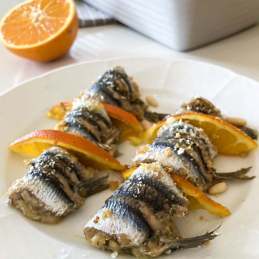 Sarde a Beccafico (Sicilian Stuffed Sardines) - Recipes from Italy