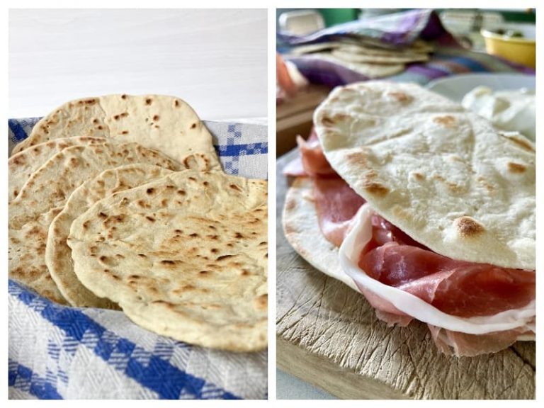 Piadina Romagnola (Italian Flatbread Recipe) - Recipes from Italy