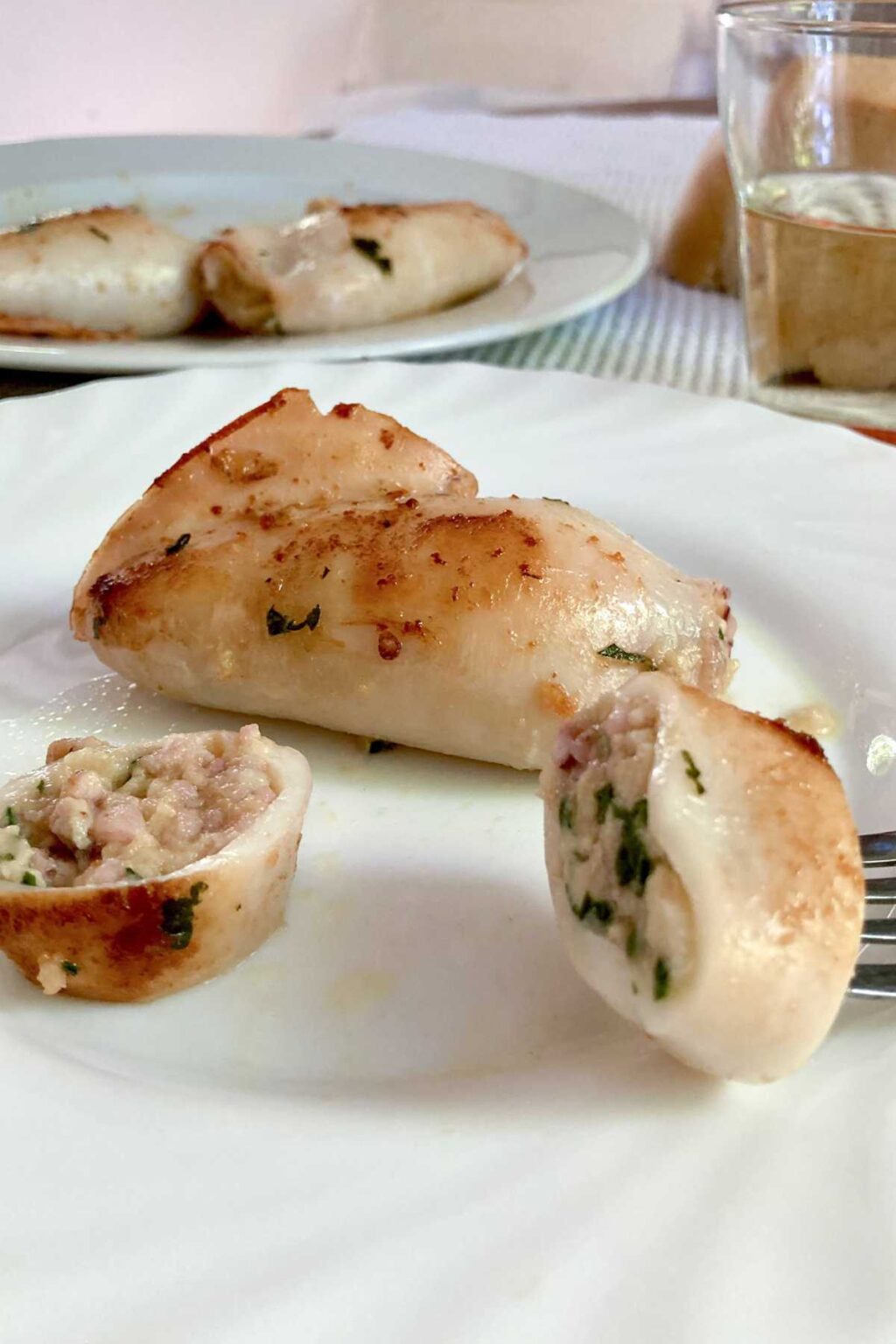 Italian Stuffed Calamari (Stuffed Squid Recipe)- Recipes from Italy