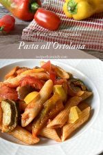 Pasta all'Ortolana (Italian Pasta with Vegetables) - Recipes from Italy