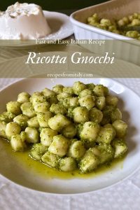 Easy Homemade Ricotta Gnocchi - Recipes from Italy
