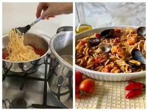 Spaghetti allo Scoglio (Italian Seafood Pasta Recipe) - Recipes from Italy