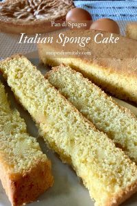 Pan di Spagna (Traditional Italian Sponge Cake) - Recipes from Italy