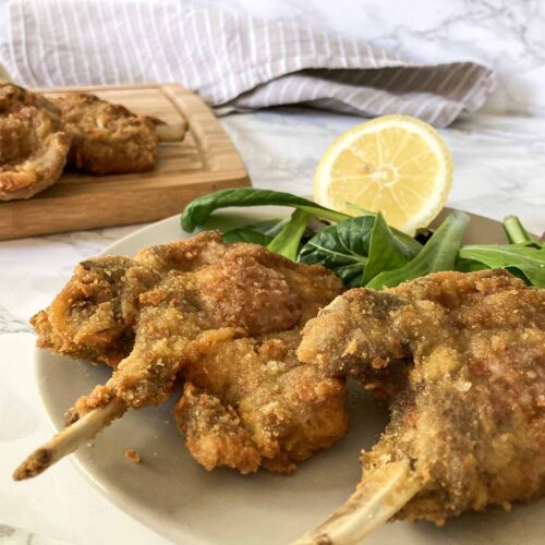 Fried Lamb Chops Recipe - Recipes from Italy