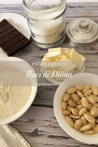 Baci di Dama Cookies Recipe - Recipes from Italy