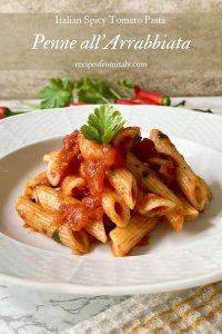Authentic Italian Penne all'Arrabbiata Recipe - Recipes from Italy