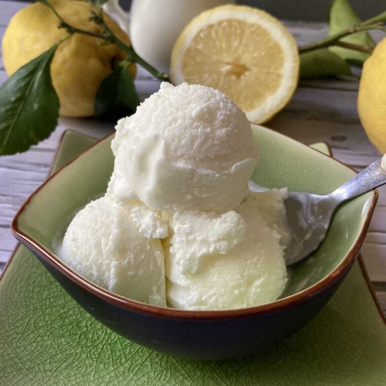 Homemade Lemon Gelato Recipe - Recipes from Italy
