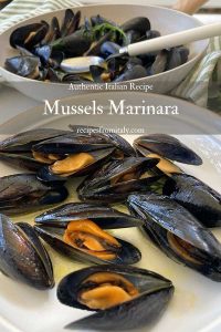 Authentic Italian Mussels Marinara Recipe - Recipes from Italy