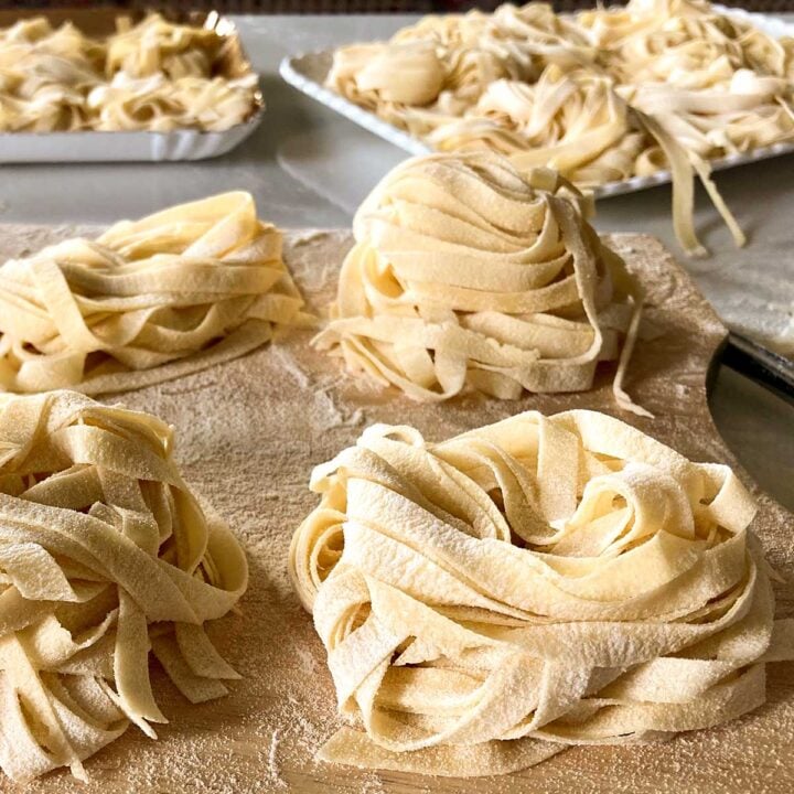 Fresh Fettuccine Pasta Recipe - Recipes from Italy
