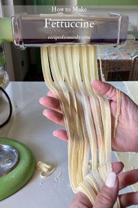 Fresh Fettuccine Pasta Recipe - Recipes from Italy