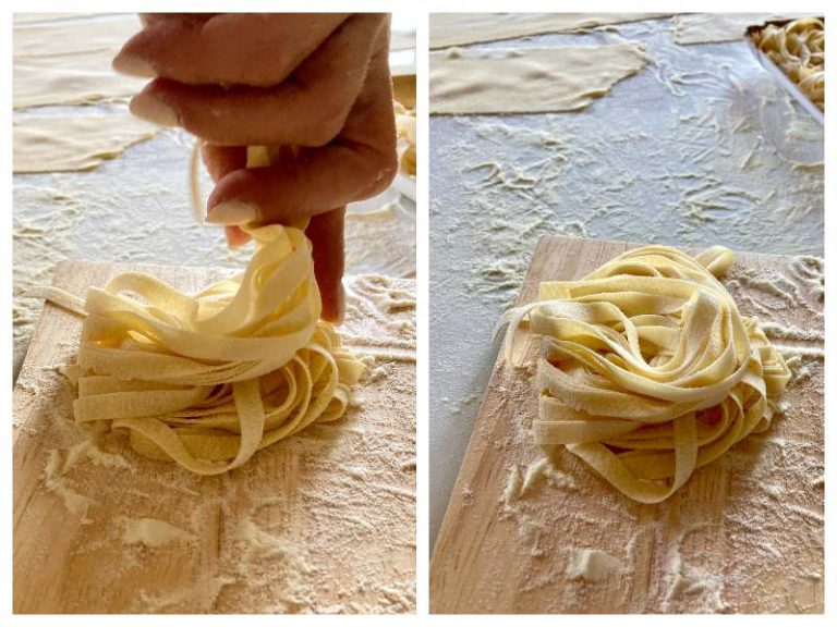 Fresh Fettuccine Pasta Recipe - Recipes from Italy