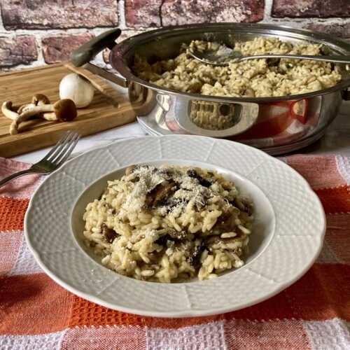 Italian Mushroom Risotto Recipe - Recipes from Italy