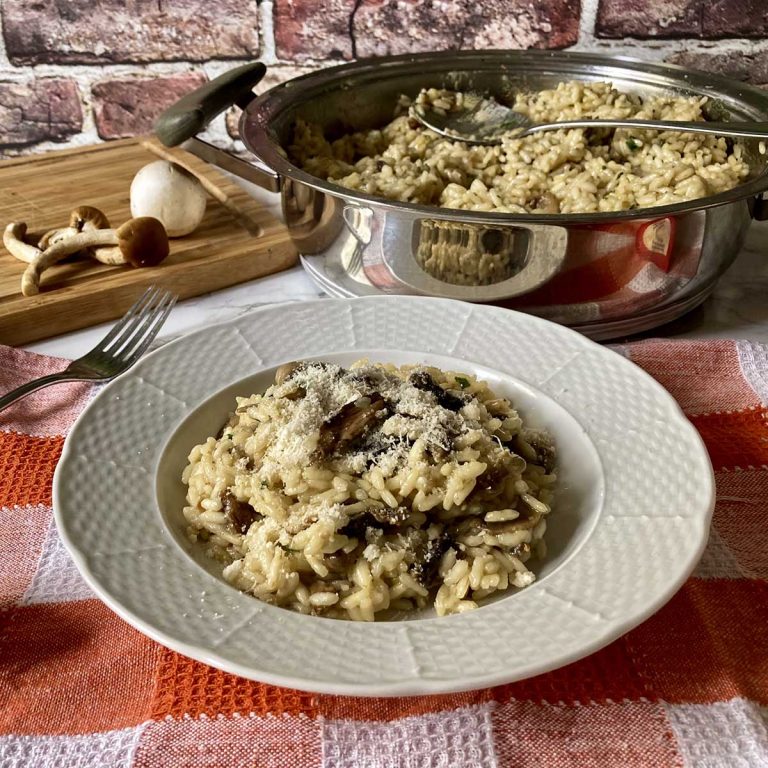 Italian Mushroom Risotto Recipe - Recipes from Italy