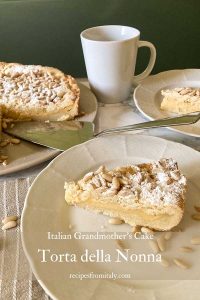 Torta della Nonna (Italian Grandma's Cake Recipe) - Recipes from Italy
