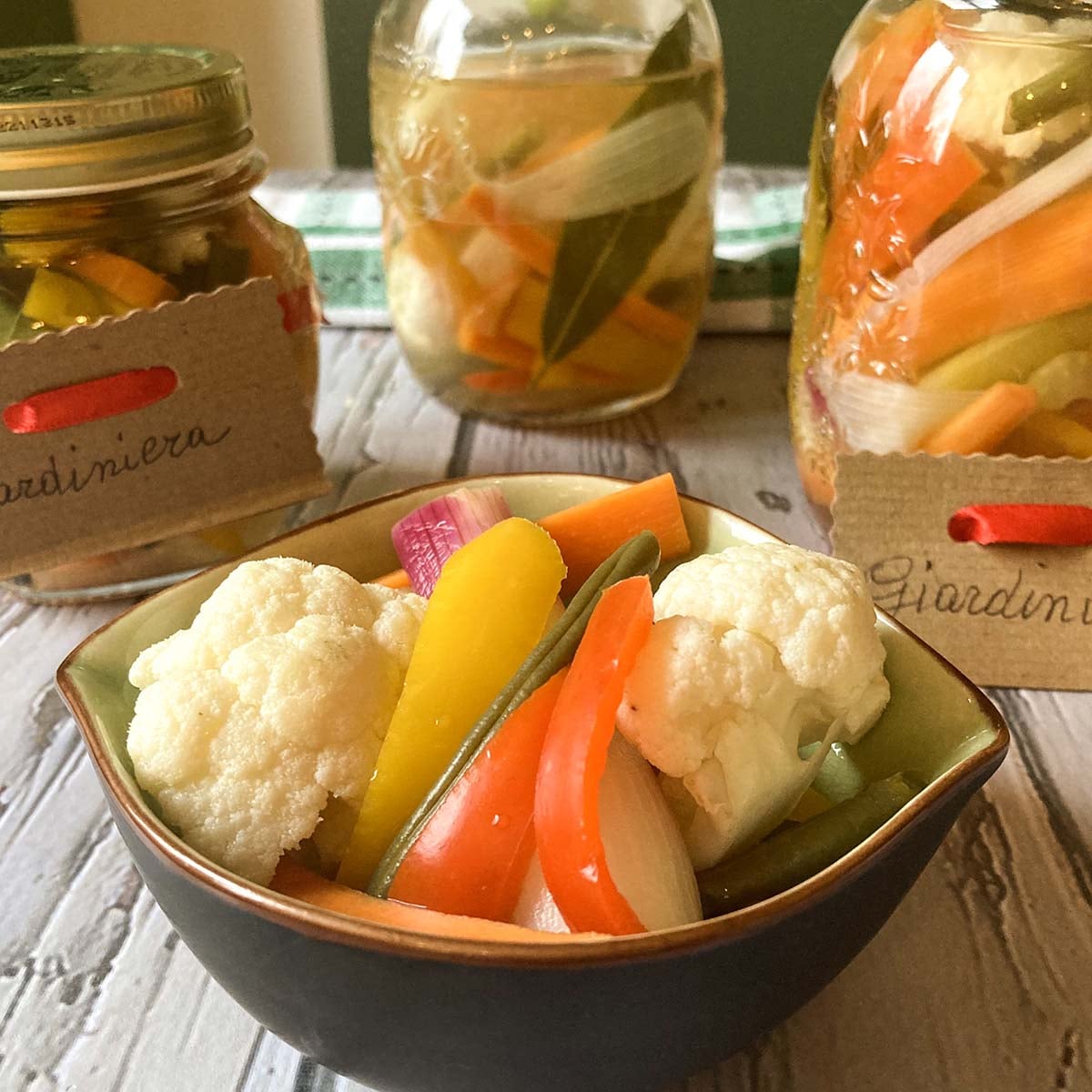 Traditional Italian Giardiniera Recipe - Recipes from Italy