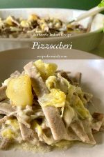 Pizzoccheri Recipe (Italian Buckwheat Pasta) - Recipes from Italy