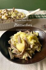 Pizzoccheri Recipe (Italian Buckwheat Pasta) - Recipes from Italy