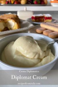 Crema Diplomatica (Italian Diplomat Cream) - Recipes from Italy