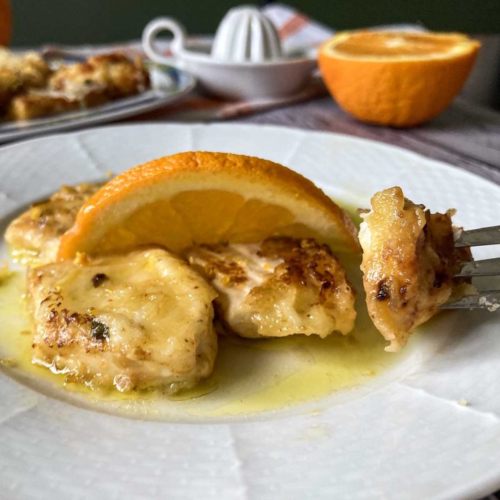 Pesce Spada all'Arancia (Swordfish in Orange Juice) - Recipes from Italy