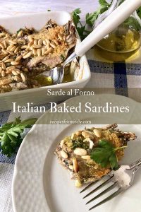 Easy Italian Baked Sardines (Sarde al Forno) - Recipes from Italy