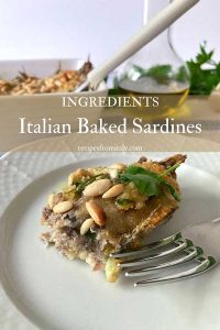 Easy Italian Baked Sardines (Sarde al Forno) - Recipes from Italy