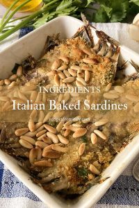 Easy Italian Baked Sardines (Sarde al Forno) - Recipes from Italy
