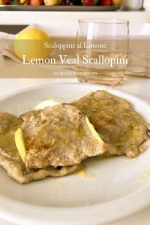 Scaloppine al Limone (Lemon Veal Scallopini Recipe) - Recipes from Italy