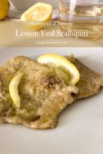 Scaloppine al Limone (Lemon Veal Scallopini Recipe) - Recipes from Italy