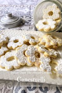 Canestrelli Recipe (Italian Daisy Shortbread Cookies) - Recipes from Italy