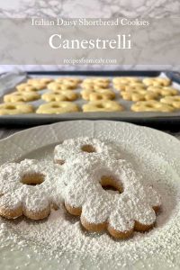 Canestrelli Recipe (Italian Daisy Shortbread Cookies) - Recipes from Italy