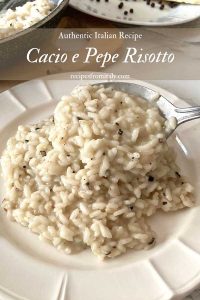 Easy Cacio e Pepe Risotto Recipe - Recipes from Italy