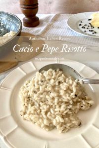 Easy Cacio e Pepe Risotto Recipe - Recipes from Italy