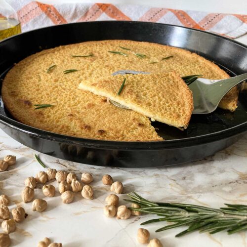 Authentic Farinata Recipe (Italian Chickpea Flatbread) - Recipes from Italy