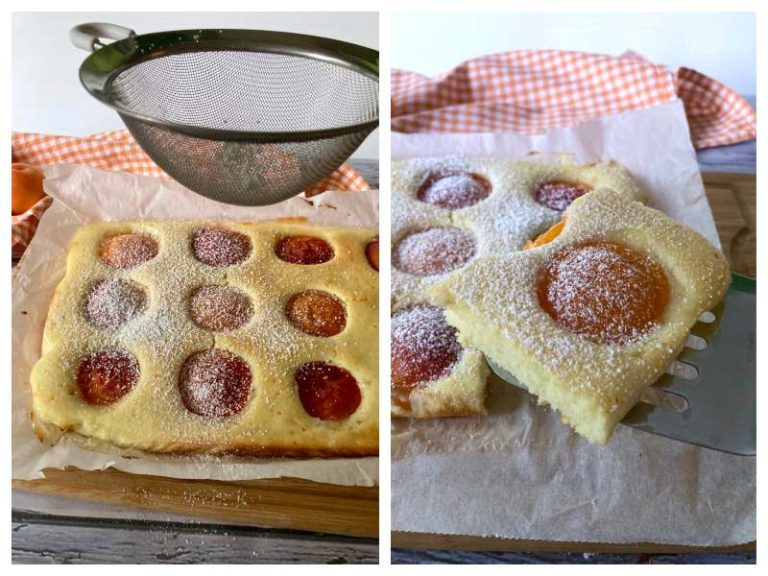 Italian Apricot Cake Recipe (with fresh Apricots) - Recipes from Italy