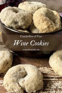 Authentic Italian Wine Cookies | Ciambelline al Vino - Recipes from Italy