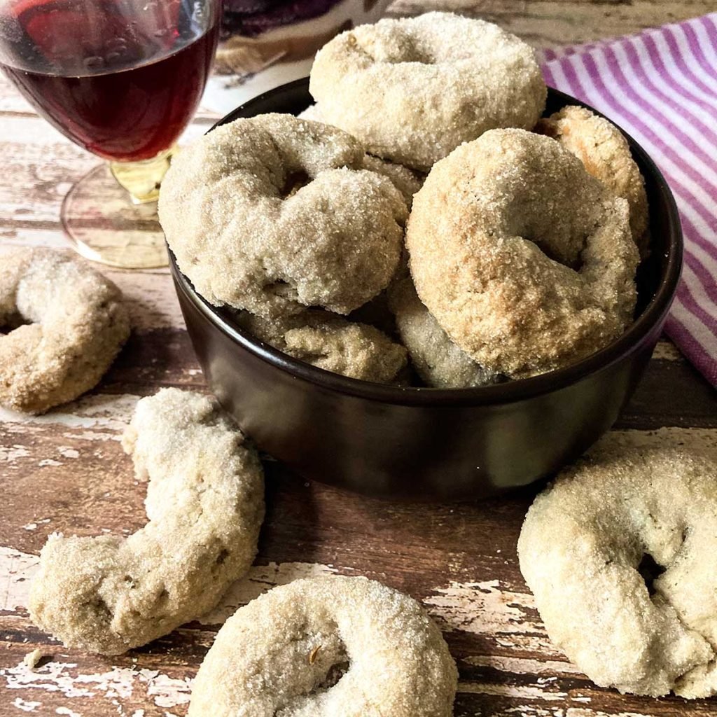 Ciambelline al Vino (Italian Wine Cookies) - Recipes from Italy