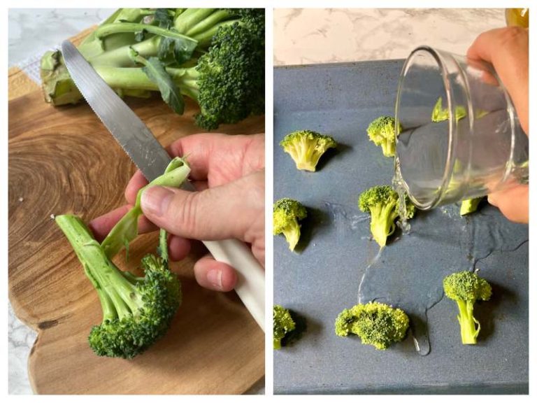 Roasted Crispy Broccoli with Parmigiano Reggiano and Garlic - Recipes ...